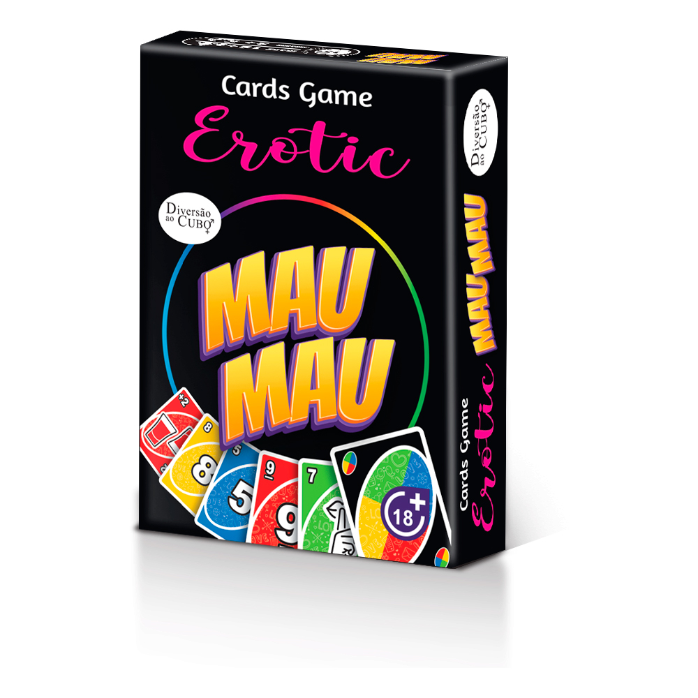 Mau Mau Cards Game Erotic 65 Cartas Diversão Ao Cubo