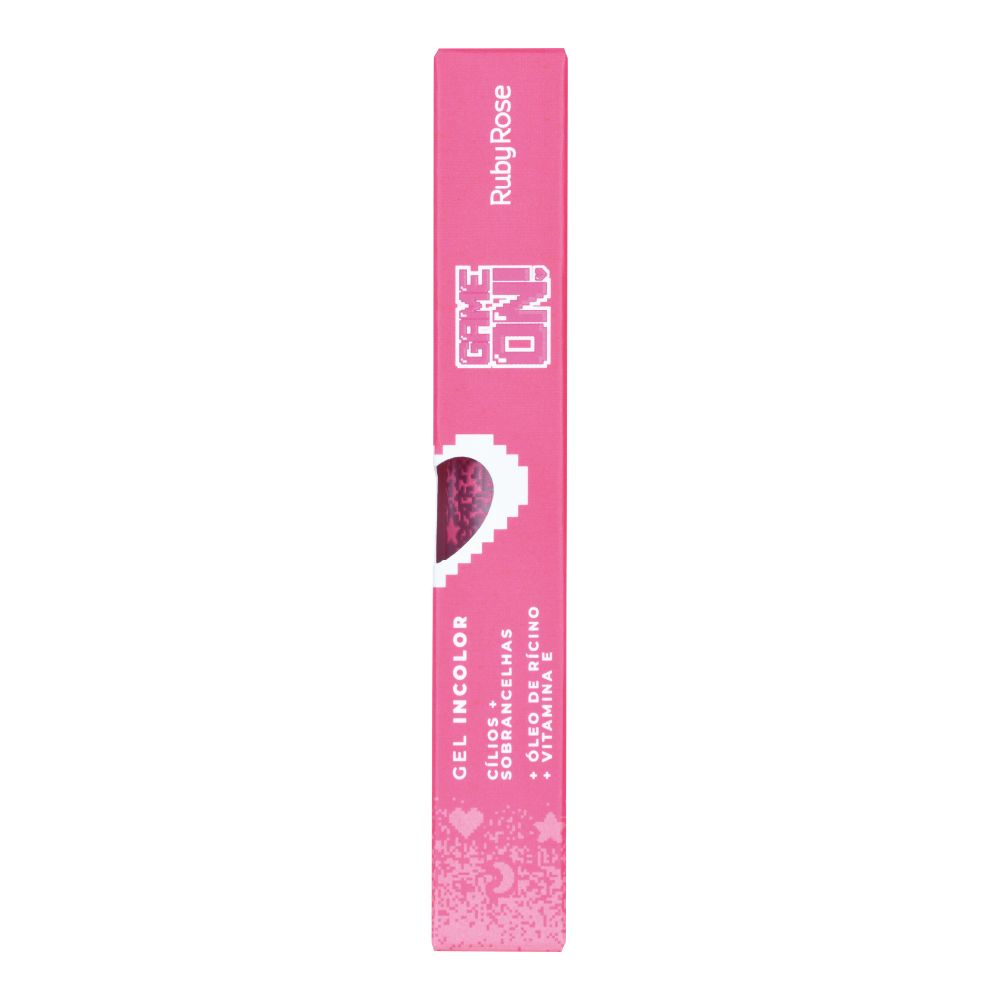 Gel Incolor Cilios + Sobrancelhas - Game On - Hb509 - Rubyrose