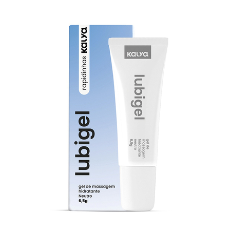 Lubigel Gel Deslizante E Hidratante Neutro 6,5g Linha Rapidinhas Kalya