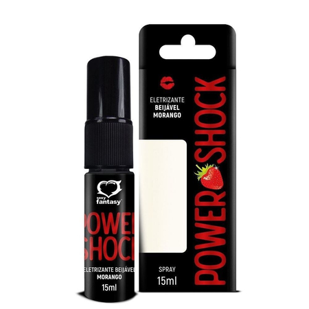 Spray Power Shock Gel Eletrizante Aromático 15ml Sexy Fantasy