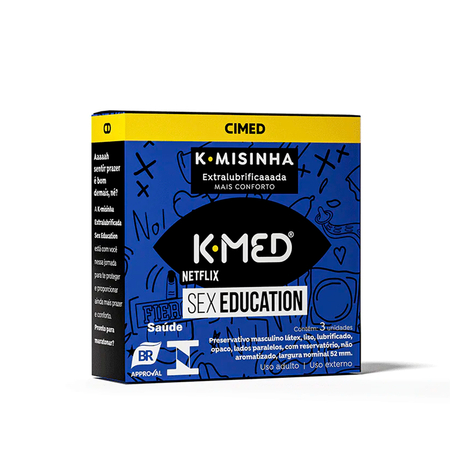 K-misinha Tradicional Sex Education Com 3 Unid Cimed