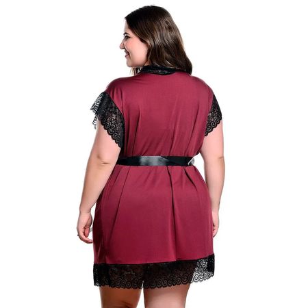 Hobe Plus Size Manga Curta Hot Love