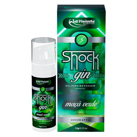 Shock Gin Gel Vibrador Líquido Excitante De Alta Potência 15g La Pimienta