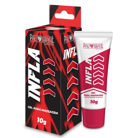 Infla 10g Gel Intensificador Masculino Pau Brasil