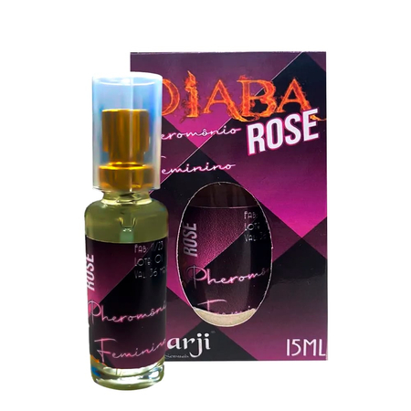Diaba Pheromônio Feminino Rose 15ml Garji