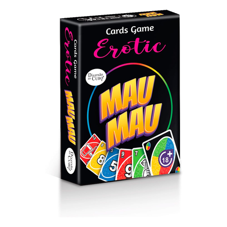 Mau Mau Cards Game Erotic 65 Cartas Diversão Ao Cubo