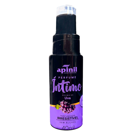 Perfume íntimo Aromático Sem álcool 40ml Apinil Cosméticos