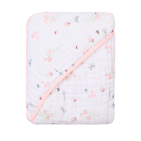 Toalha De Banho Soft Papi C/ Capuz De Canto 80cm X 80cm 01 Unidade