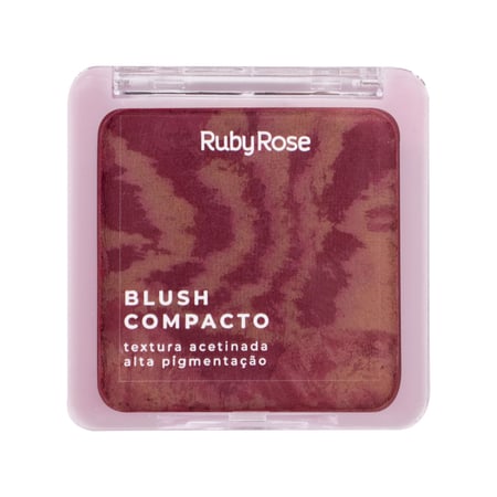 Blush Compacto Bc10 Rose Pearl Hb61211 Rubyrose