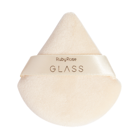 Esponja De Po Powder Puff Glass Hbs04 Rubyrose