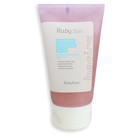 Sabonete Esfoliante Facial Ruby Skin Hbs3400 Ruby Rose
