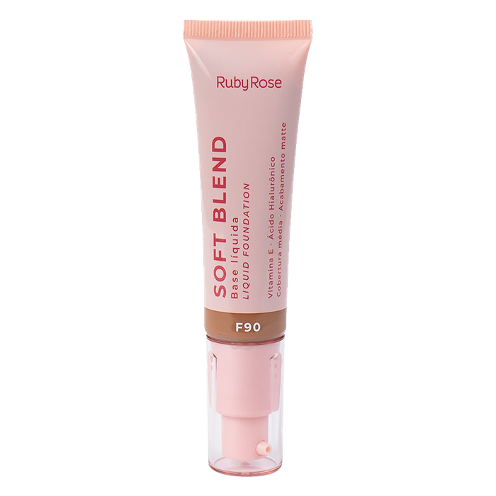 Base Líquida Soft Blend Hbm301-9 -f90 Ruby Rose