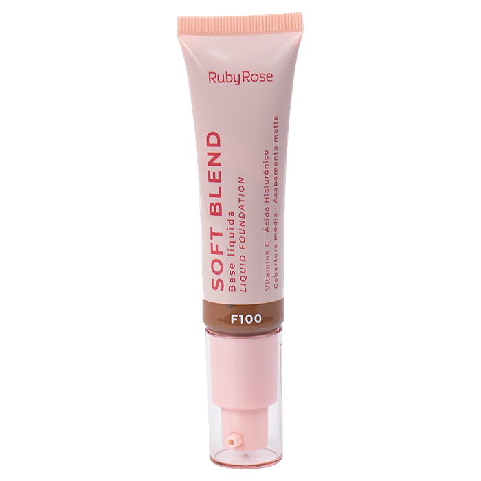 Base Líquida Soft Blend Hbm301-10 - F100 Ruby Rose