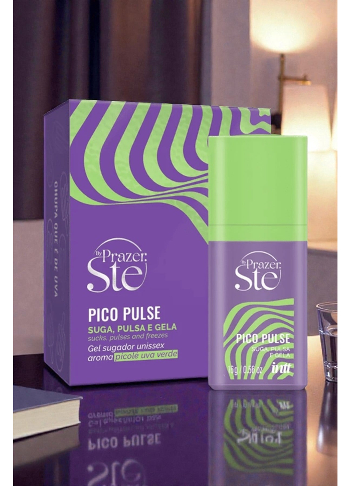 Pico Pulse Gel Ice Sugador, Pulsador Unissex